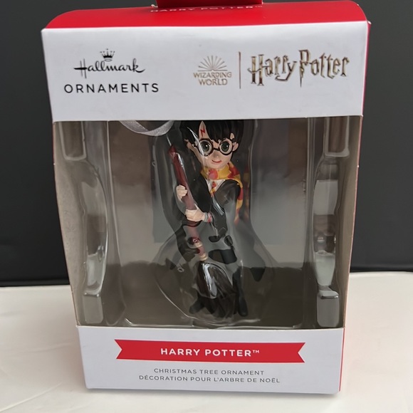Hallmark | Holiday | Hallmark Ornament Harry Potter With Broom Red Box ...